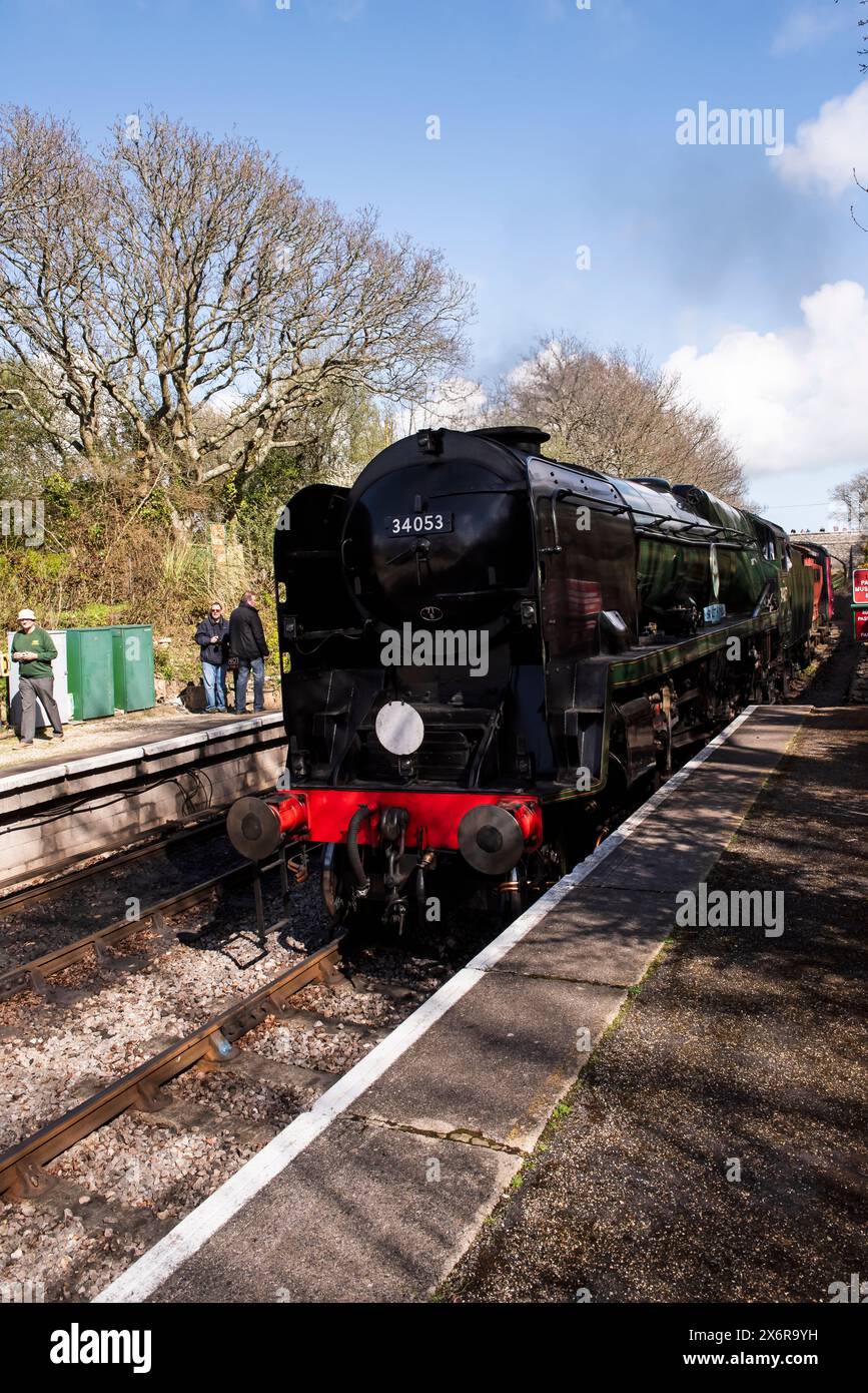 Oliver bulleid designed locomotives hi-res stock photography and images ...