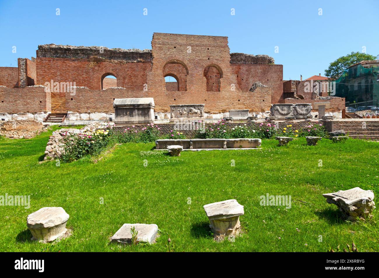 The Roman Odeon, the most significant ancient monument, is in the upper ...