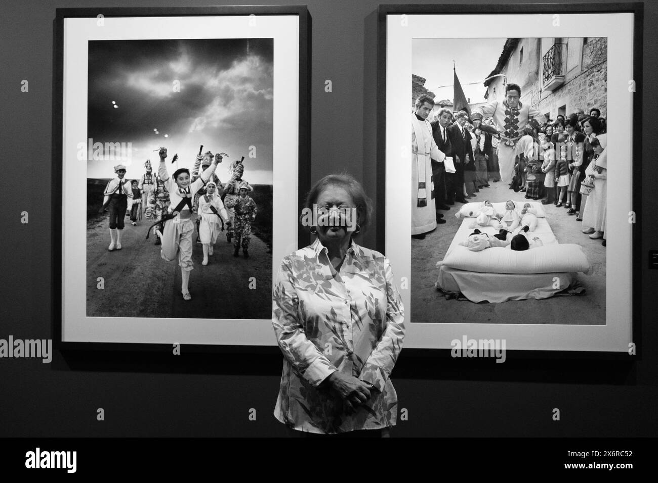 Photographer Cristina Garcia Rodero poses at the opening of her ...