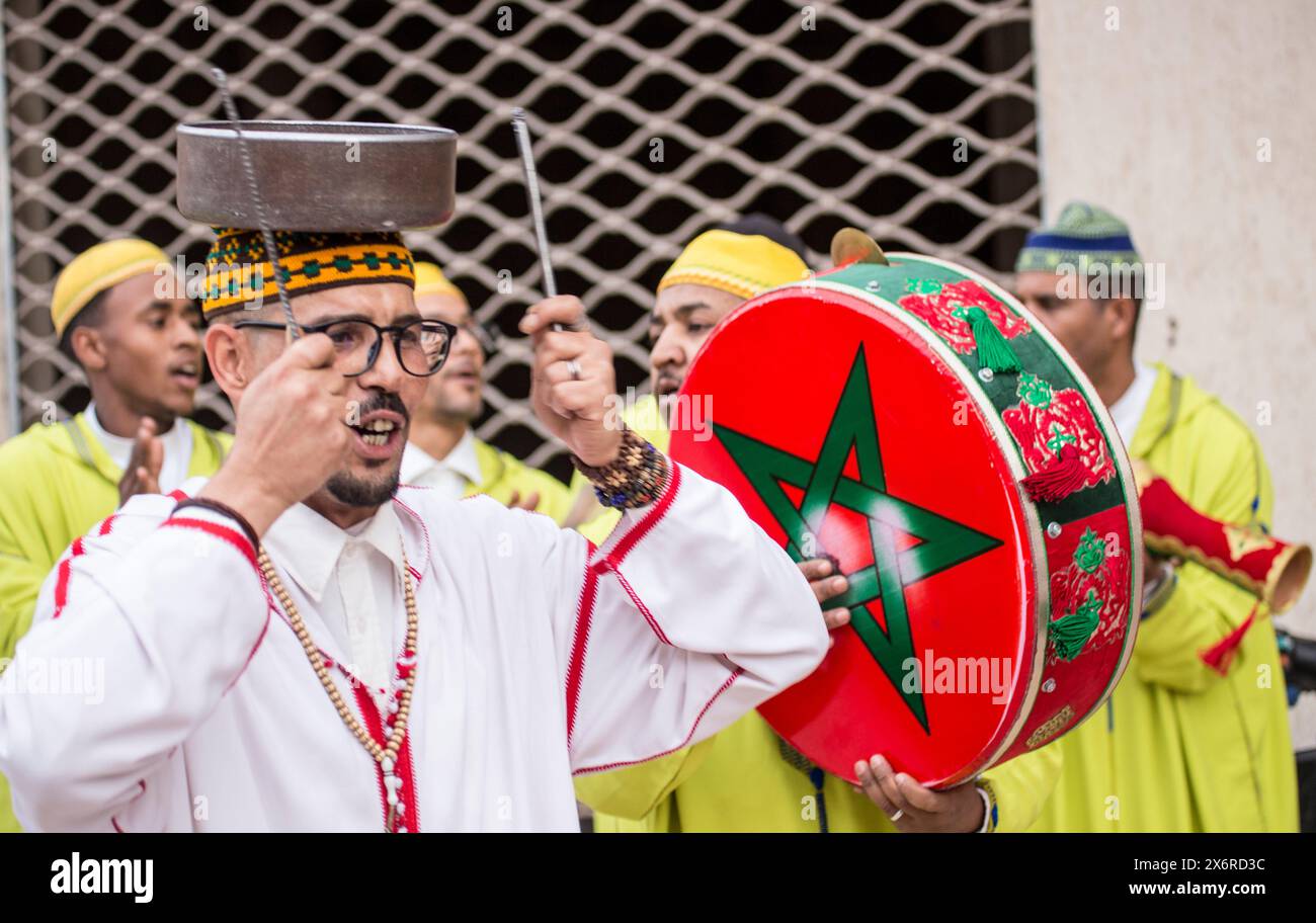 A "gnawa" blessing Stock Photo - Alamy