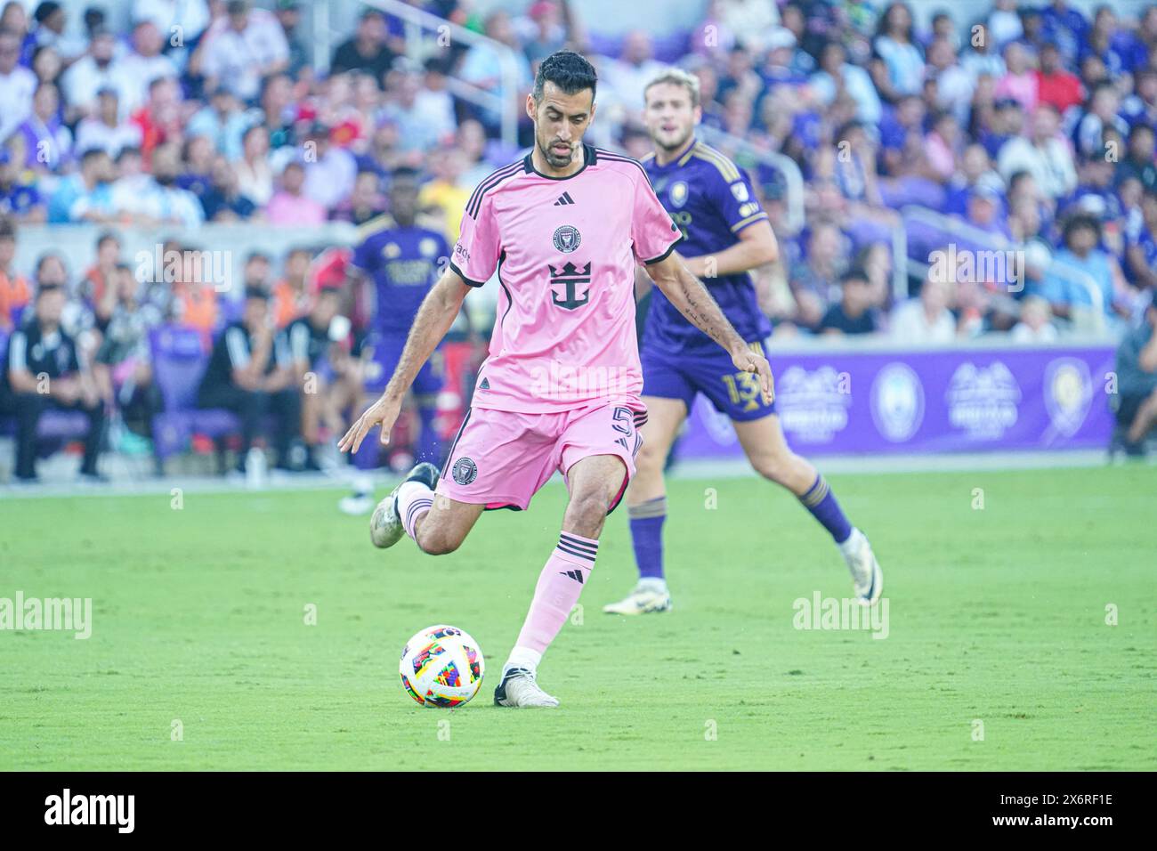 Orlando, Florida, USA, May 15, 2024, Inter Miami defender Sergio ...