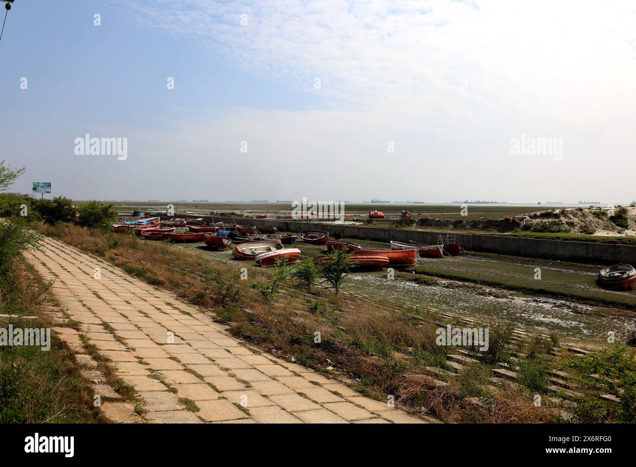 Chittagong, Halishahar, Bangladesh. 16th May, 2024. The Bay Terminal is ...