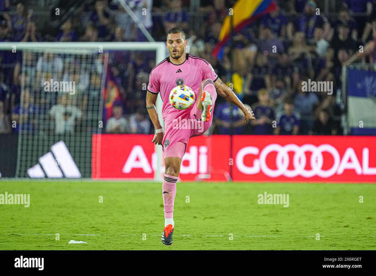 Orlando, Florida, USA, May 15, 2024, Inter Miami player Nicolas Freire ...