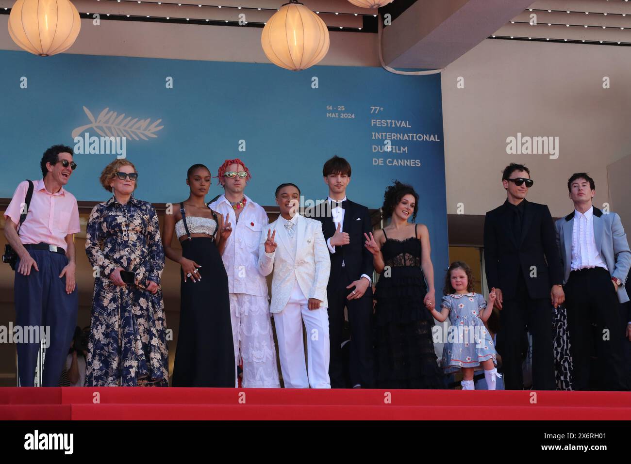 Cannes, France, 16th May, 2024. Robbie Ryan, Andrea Arnold, Jasmine ...