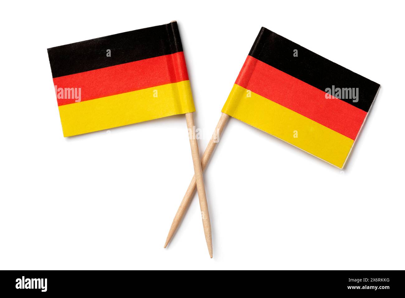 Miniature German paper flags close up full frame as background Stock ...