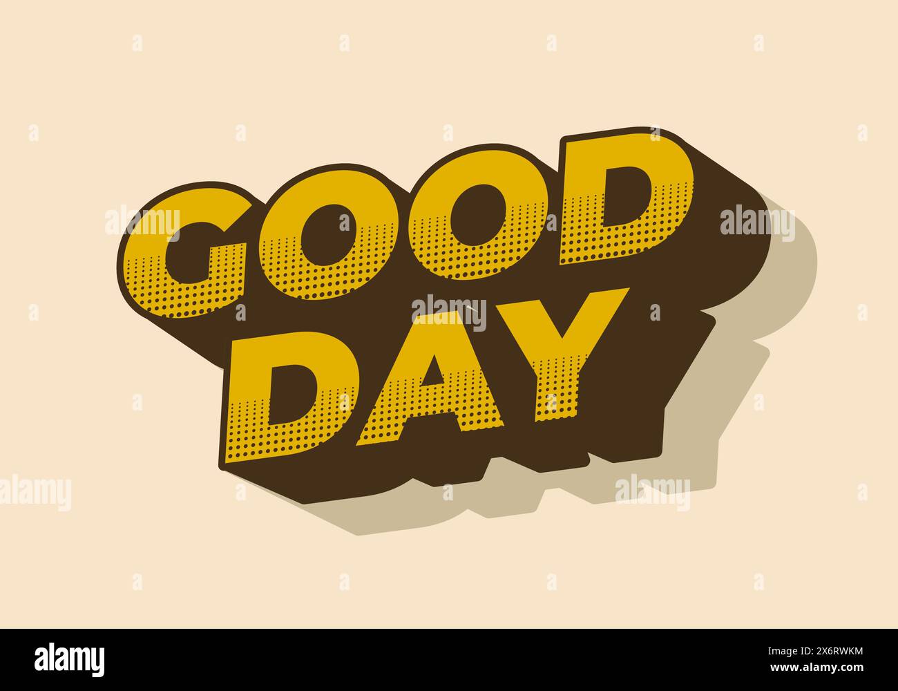 Good day text effect hi-res stock photography and images - Alamy