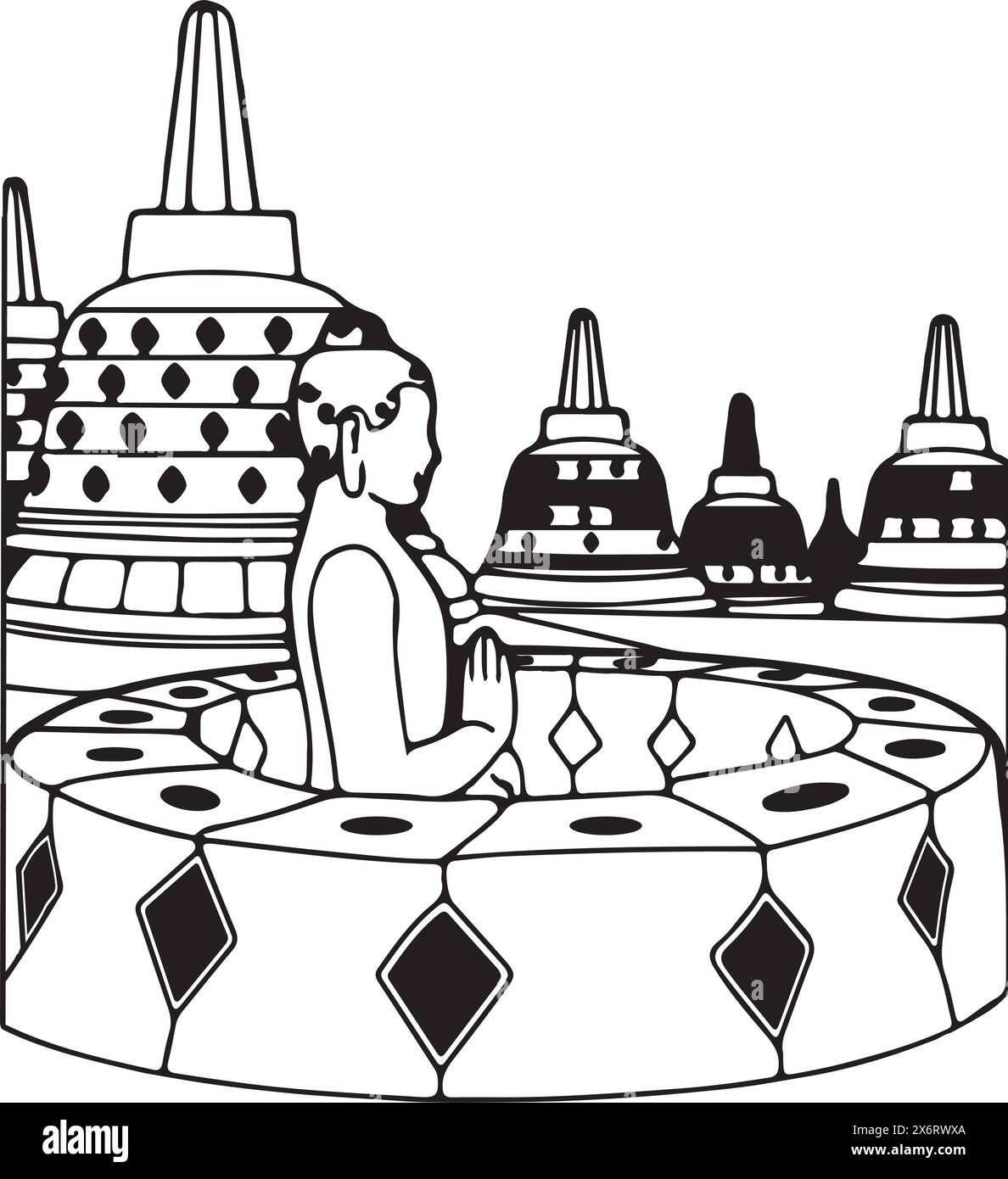 temple icon vector illustration simple design Stock Vector Image & Art ...