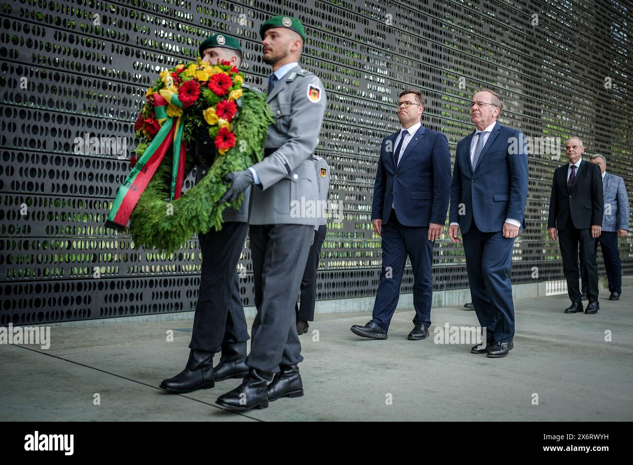 16 May 2024, Berlin: Boris Pistorius (SPD, 3rd from right), Federal ...