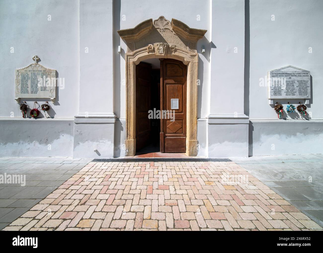 Saint Maurice Monastery Church and garden (Hungarian: Szent Mauríciusz ...