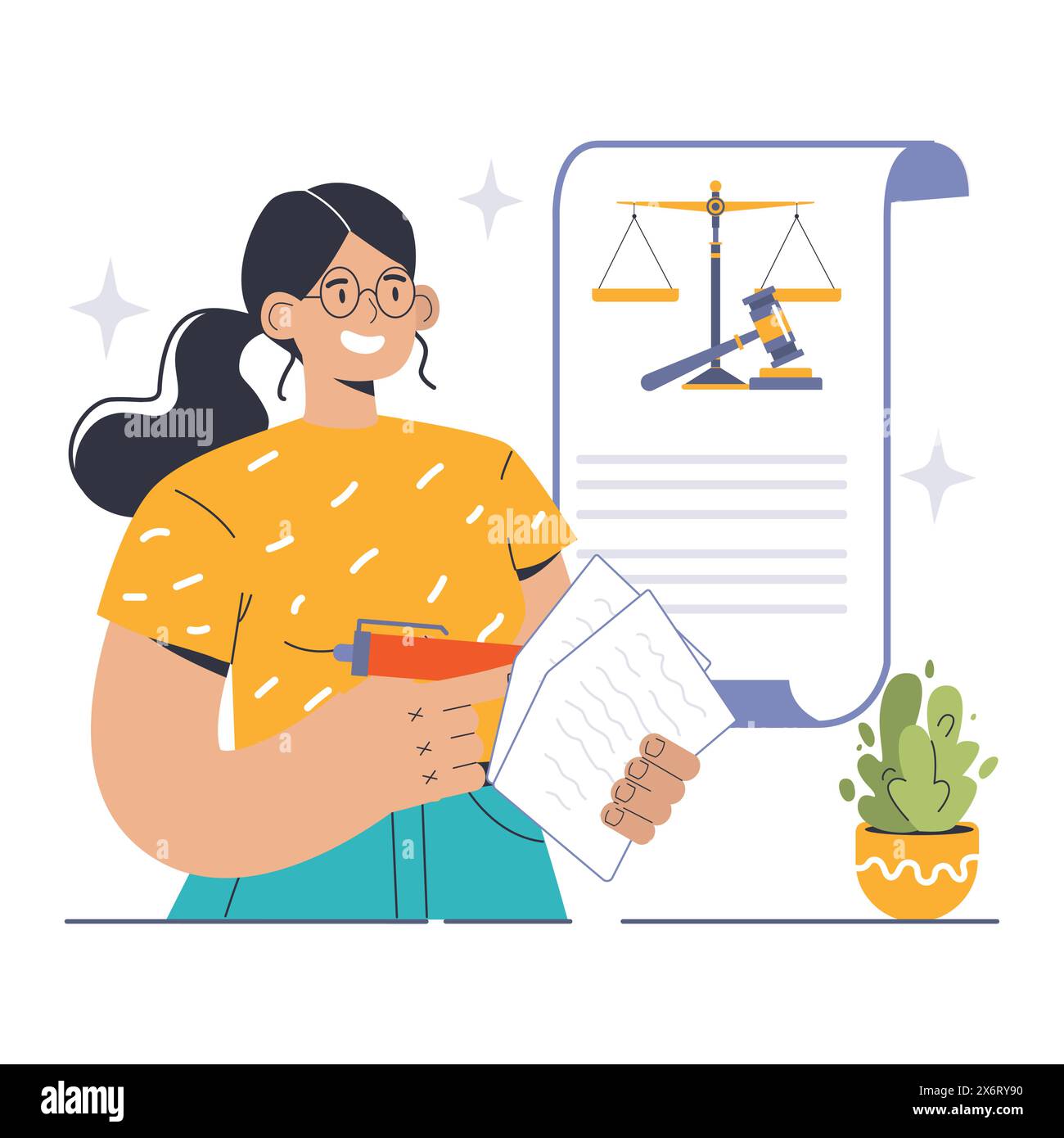 Justice beside Stock Vector Images - Alamy
