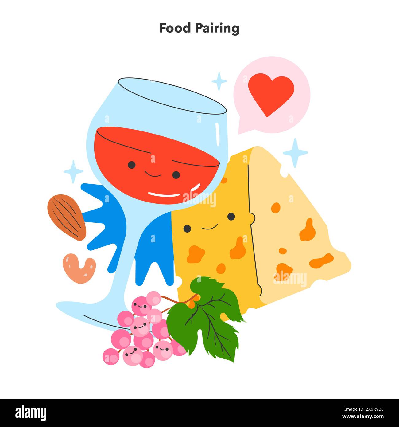 Perfect pairing Cut Out Stock Images & Pictures - Alamy