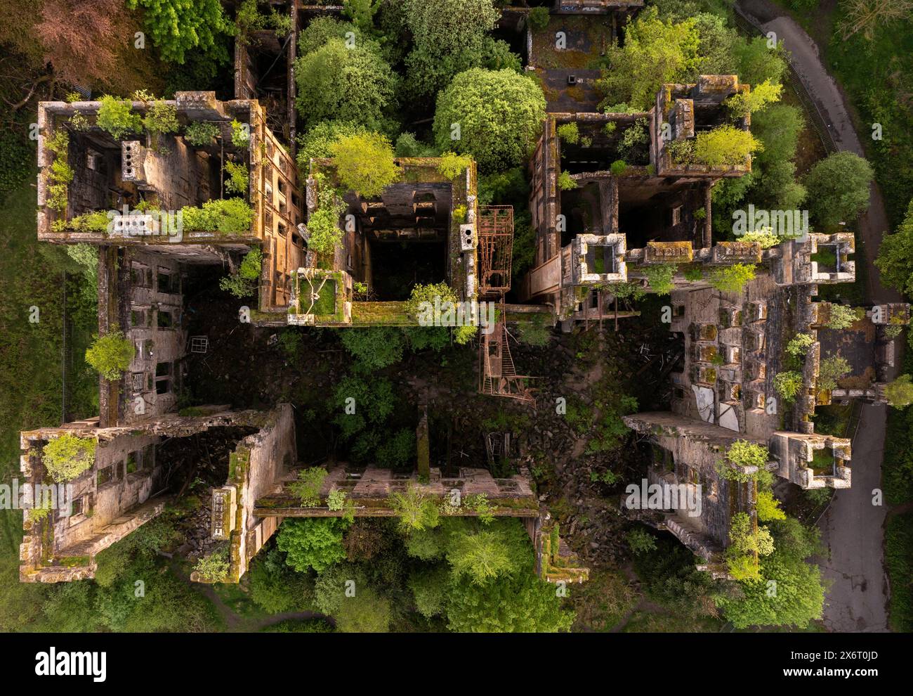 Lennox Castle, Lennoxtown, Scotland, UK Stock Photo - Alamy