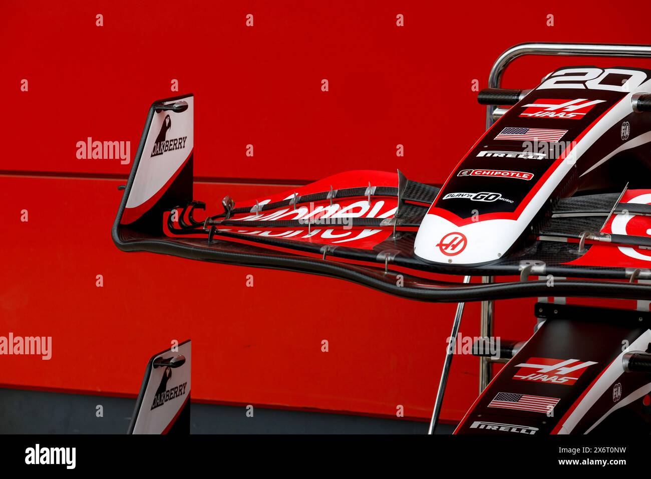 Imola, Italy. 16th May, 2024. Haas VF-24 front wing, F1 Grand Prix of ...