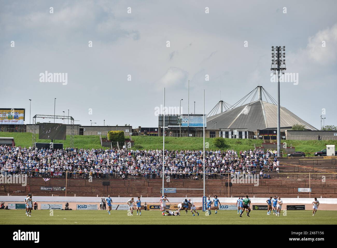 Bradford, England - 12th May 2024 - Wakefield Trinity fans, general ...