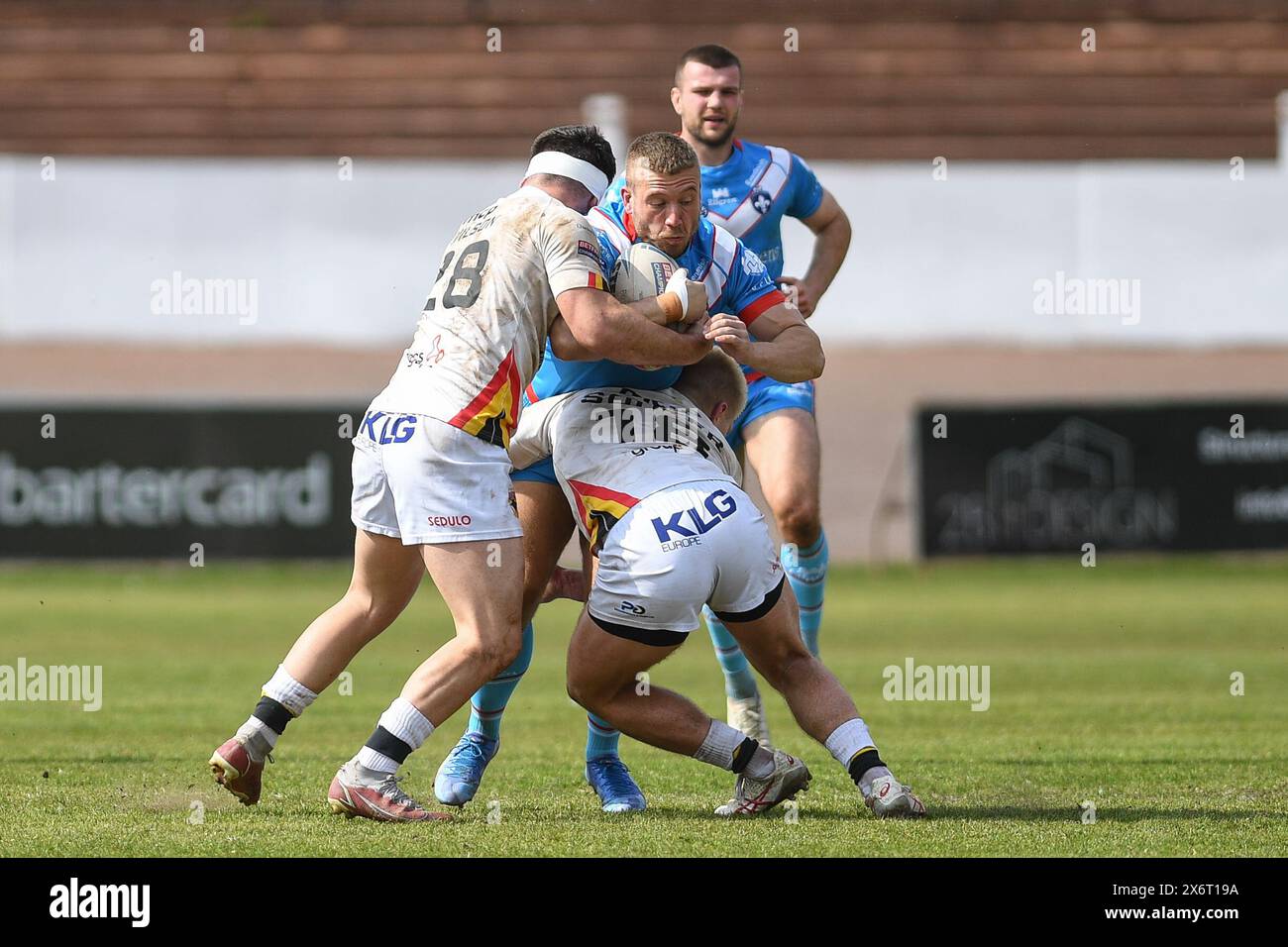 Bradford, England - 12th May 2024 - Wakefield Trinity's Thomas Doyle in ...