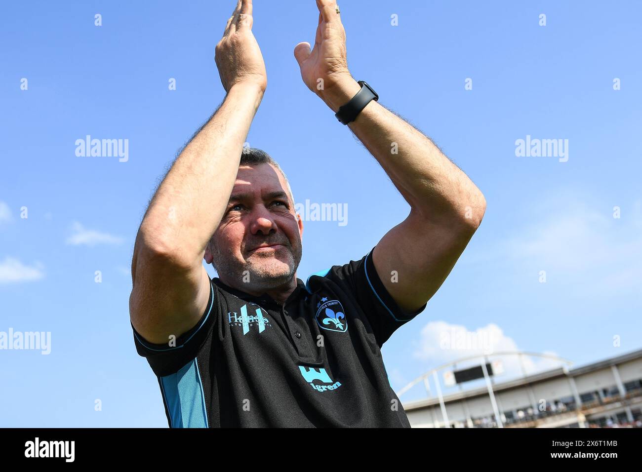 Bradford, England - 12th May 2024 - Darryl Powell Head Coach of ...