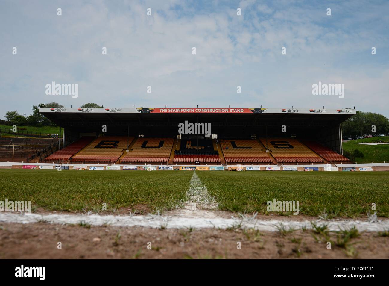 Bradford, England - 12th May 2024 - Odsal Stadium, general view . Rugby ...