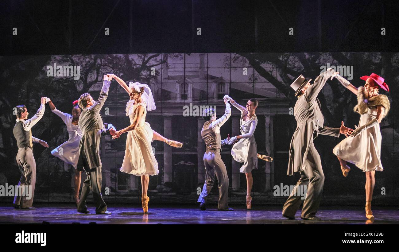 London, UK. 16th May, 2024. Scottish Ballet present their adaption of ...