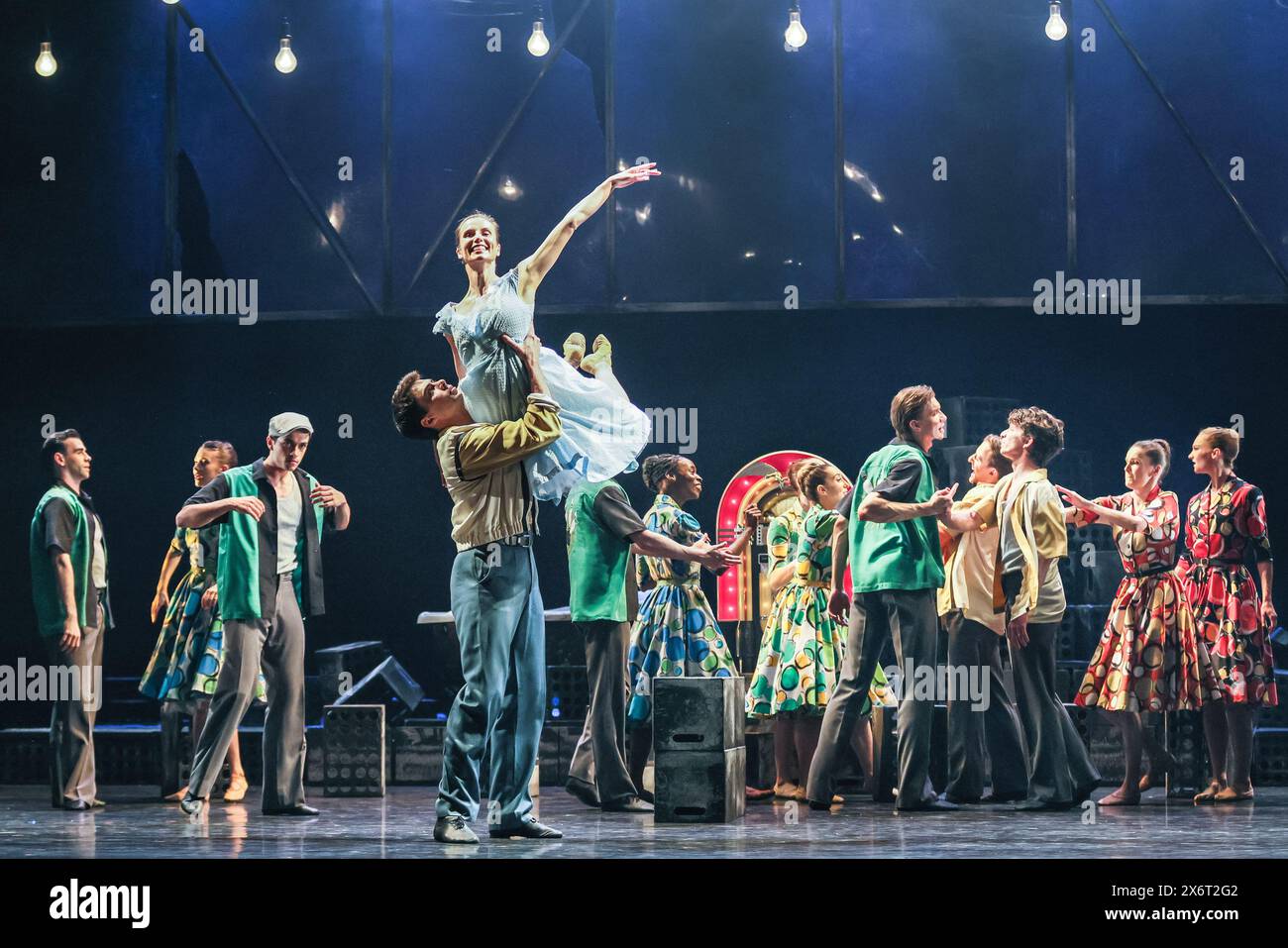 London, UK. 16th May, 2024. Scottish Ballet present their adaption of ...