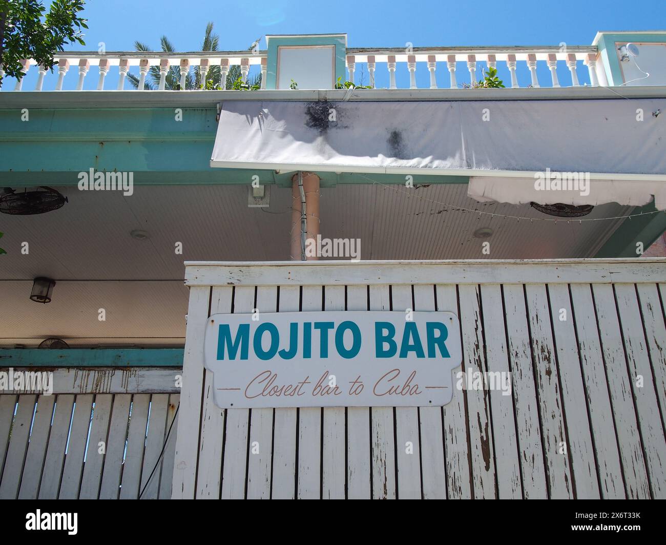 Mojito Bar, Closest Bar to Cuba, Key West, Florida, USA, April 16, 2024 ...