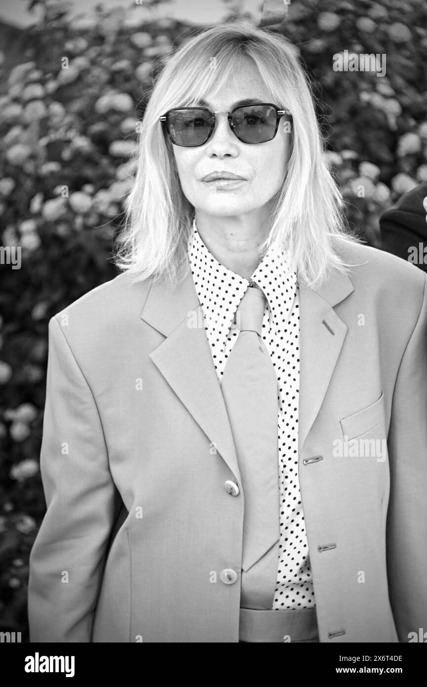 77th cannes film festival 2024 french Black and White Stock Photos ...