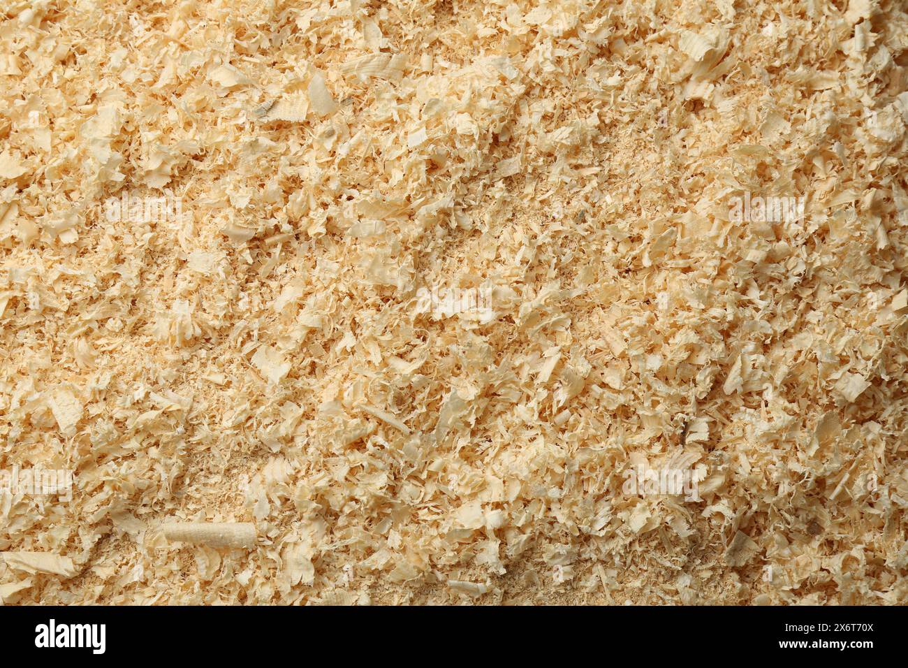 Dry natural sawdust as background, top view Stock Photo - Alamy
