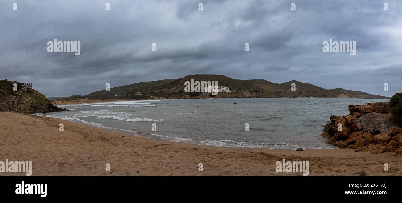 Fotografía panorámica de Cala Tirant, situada entre los Cabos de ...