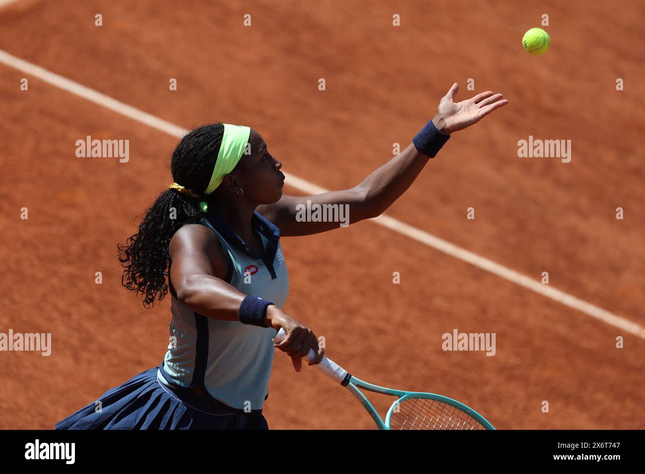 Rome, Italy. 16th May, 2024. Rome, Italy 16.05.2024: Iga Swiatek (POL) vs Coco Gauff (USA ...