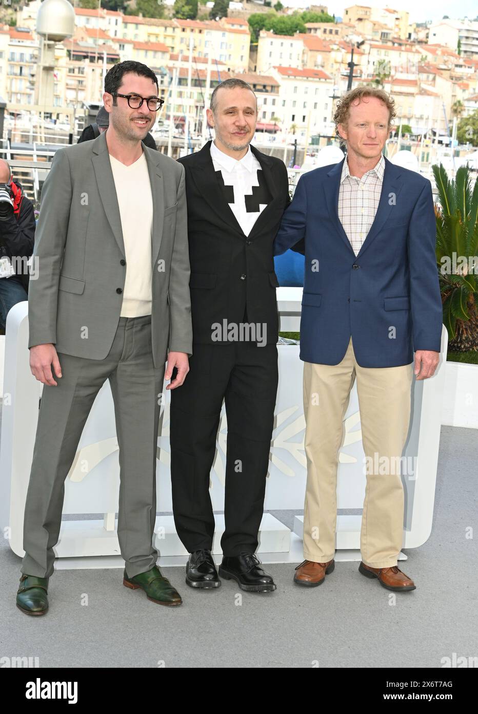 Cast and crew of the film "The Damned": Rene Wachner-Solomon, Roberto Minervini, Jeremiah Knupp ...