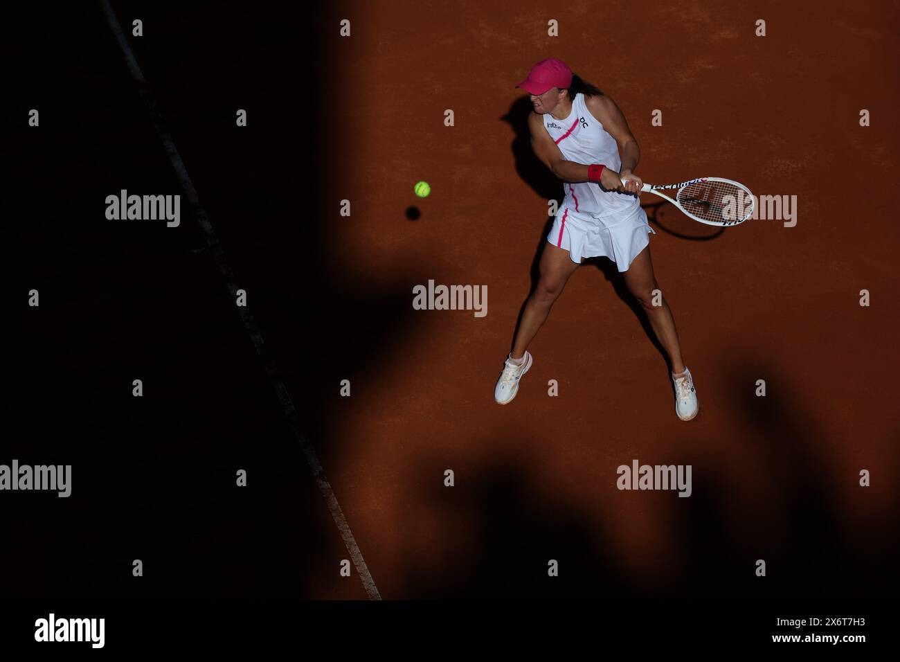 Rome, Italy. 16th May, 2024. Rome, Italy 16.05.2024: Iga Swiatek (POL) vs Coco Gauff (USA ...