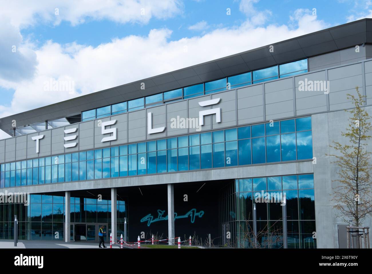 Gigafactory Berlin-Brandenburg Tesla, Automotive industry manufacturing ...