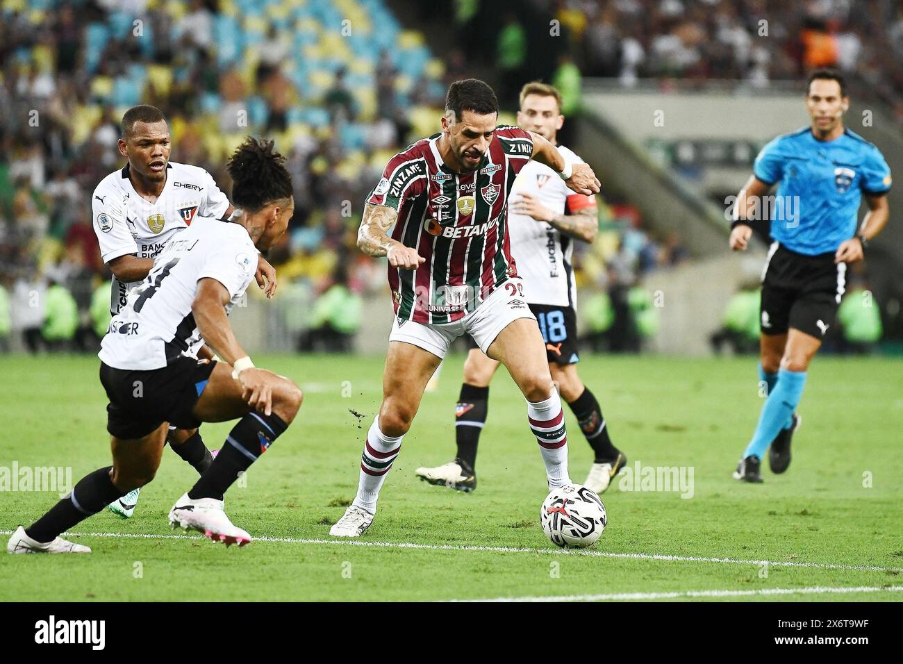 Rio de Janeiro, Brazil, February 29, 2024. Football match between ...