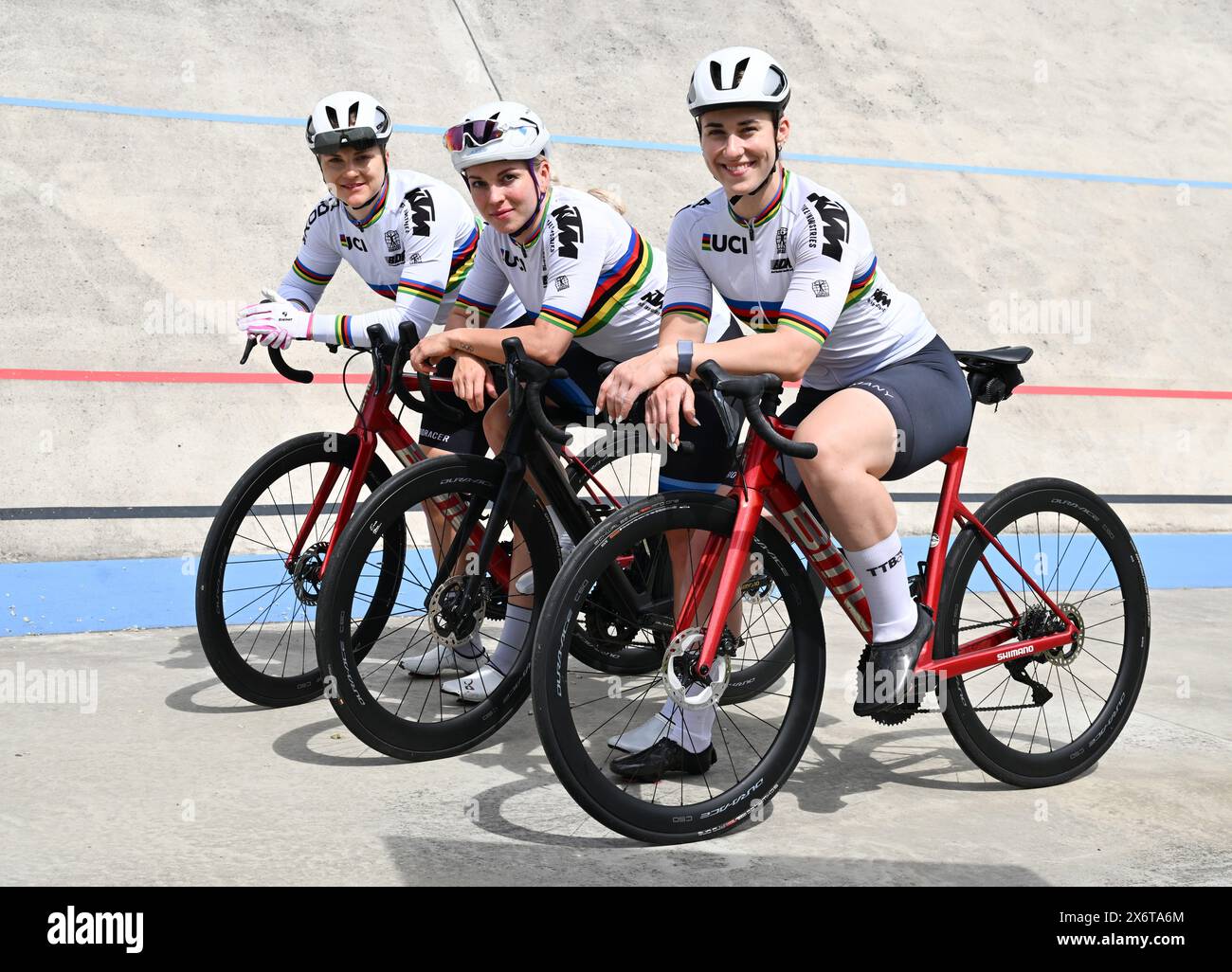 Dudenhofen, Germany. 16th May, 2024. Cycling/track: BDR presents its ...