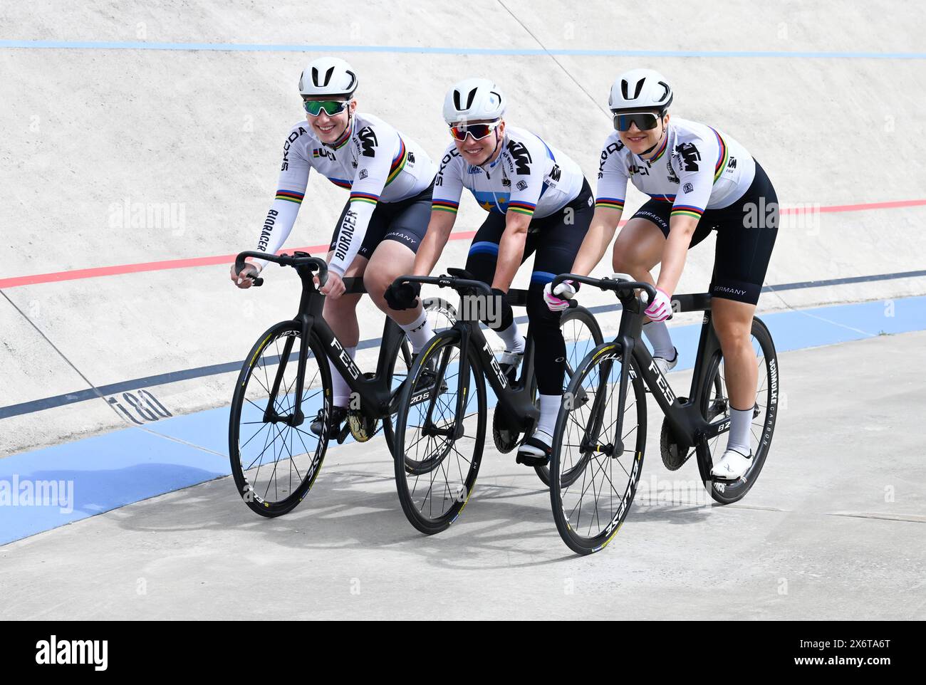 Dudenhofen, Germany. 16th May, 2024. Cycling/track: BDR presents its ...