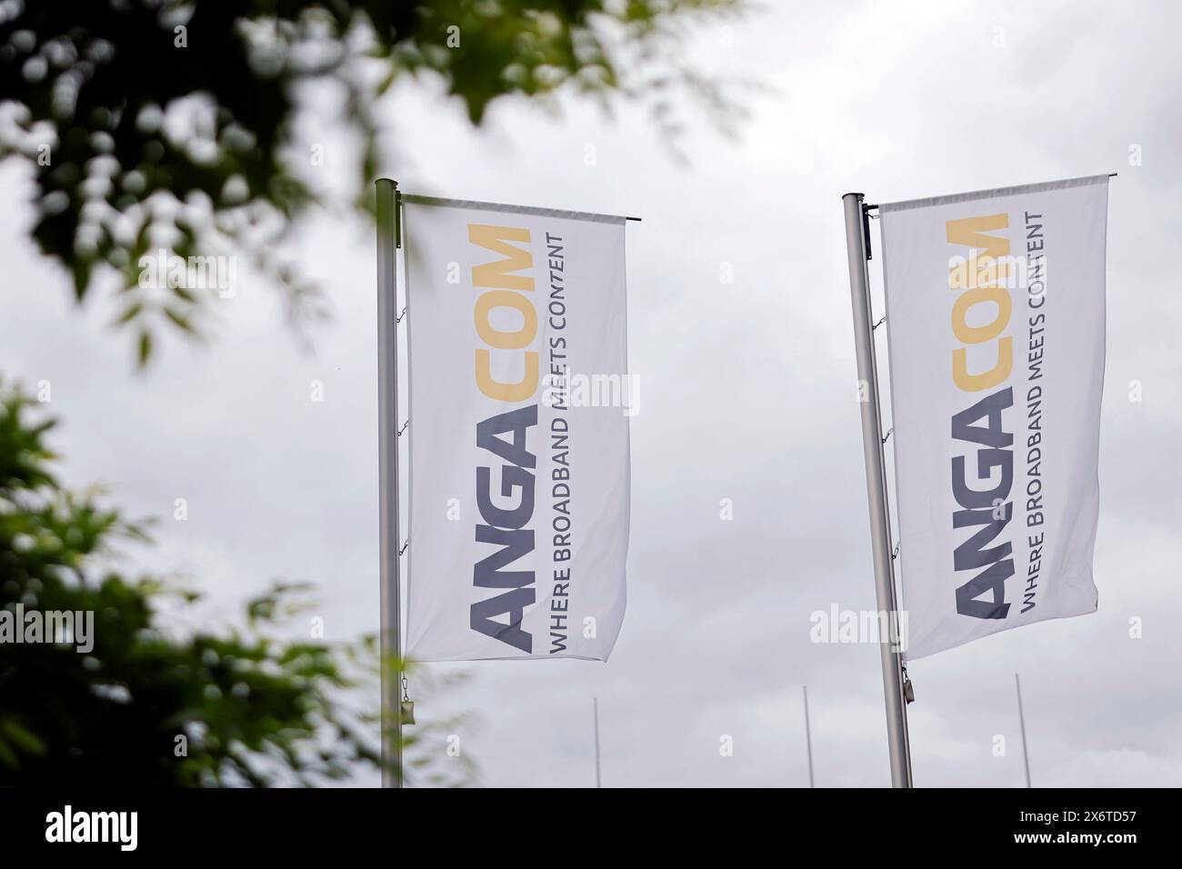 Das Logo der ANGA auf der Messe ANGA COM - Where Broadband meets ...