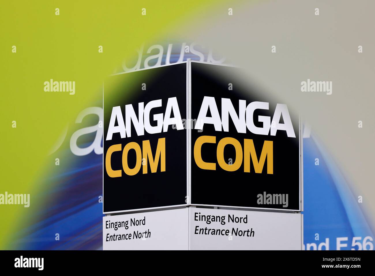 Das Logo der ANGA auf der Messe ANGA COM - Where Broadband meets ...