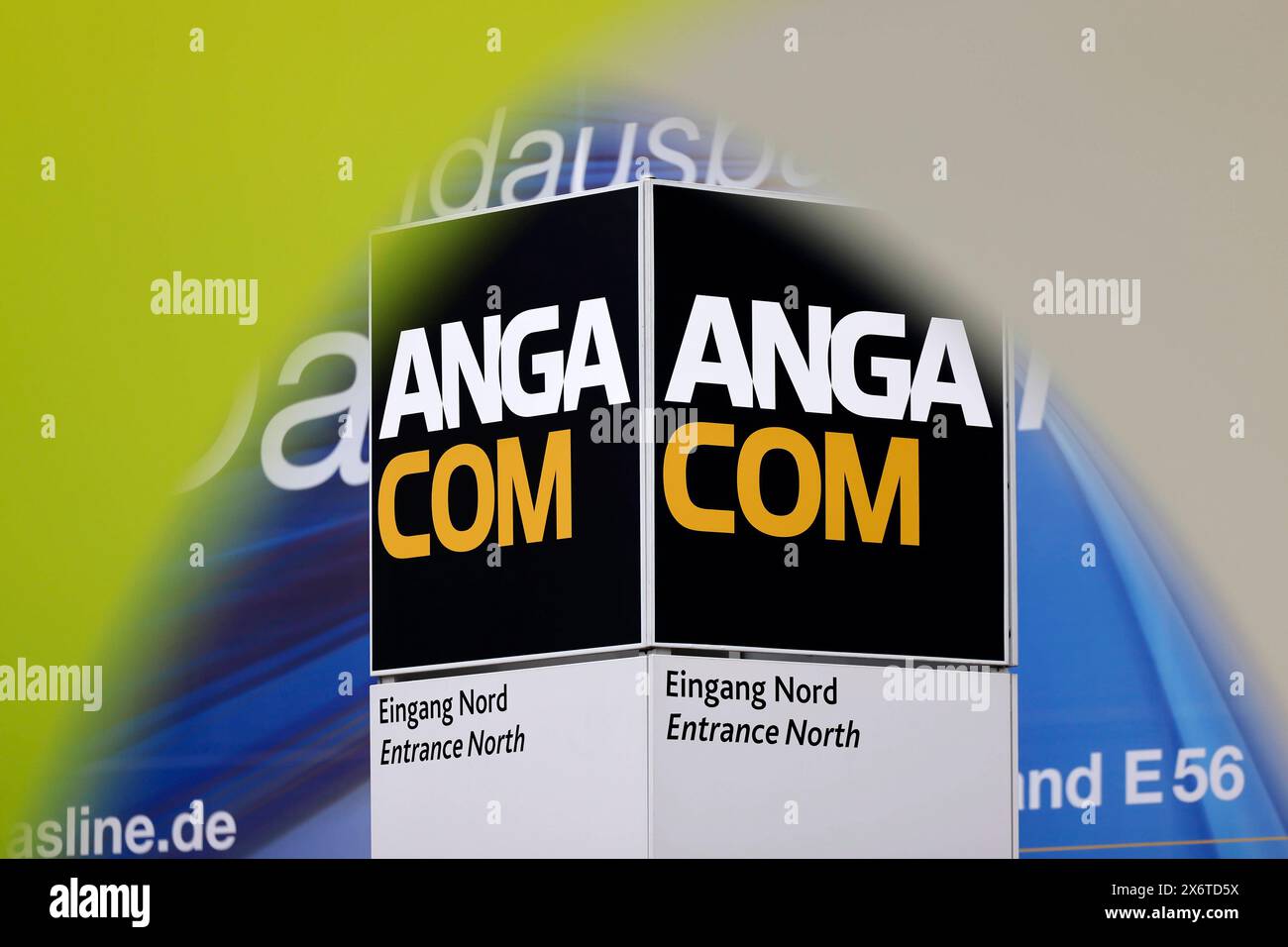 Das Logo der ANGA auf der Messe ANGA COM - Where Broadband meets ...
