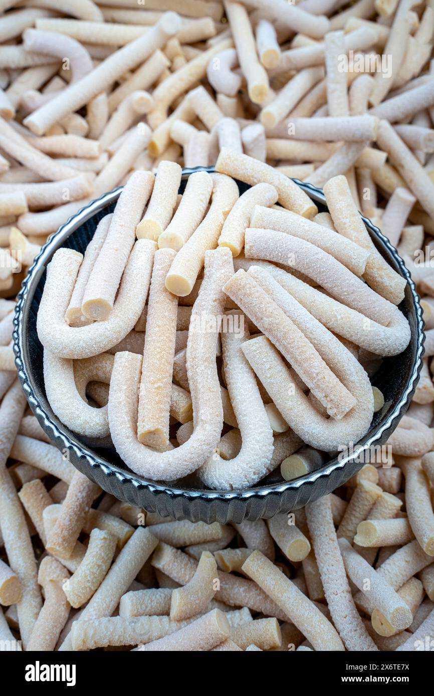 Close-Up Of Traditional Indian String Curd On Display Stock Photo - Alamy