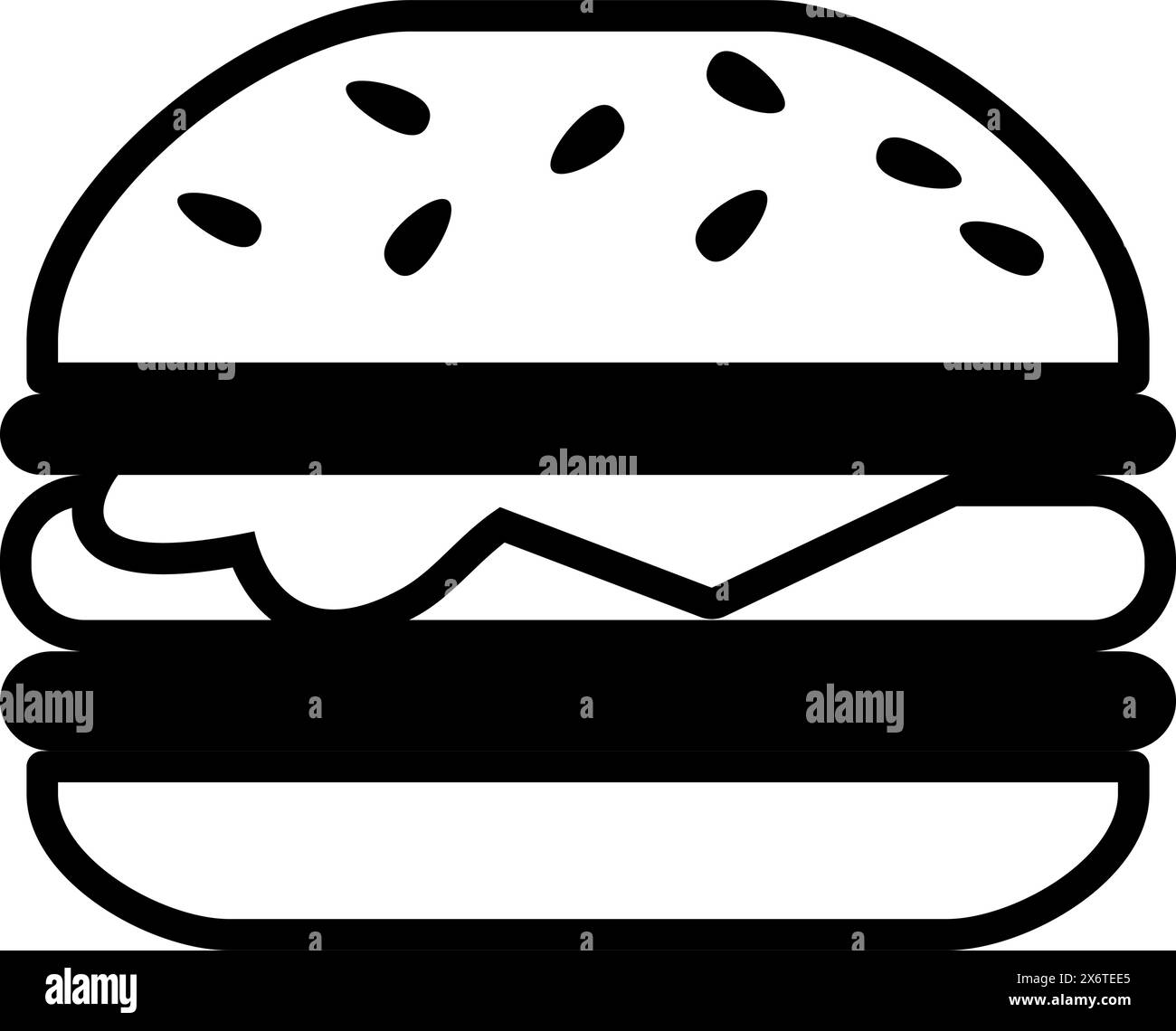 Food clipart no color Black and White Stock Photos & Images - Alamy