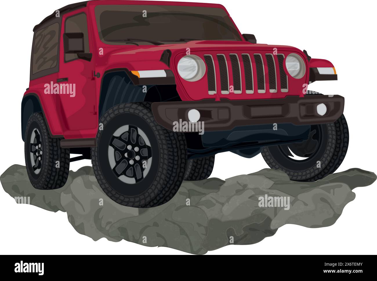 Off road driving camping Stock Vector Images - Alamy