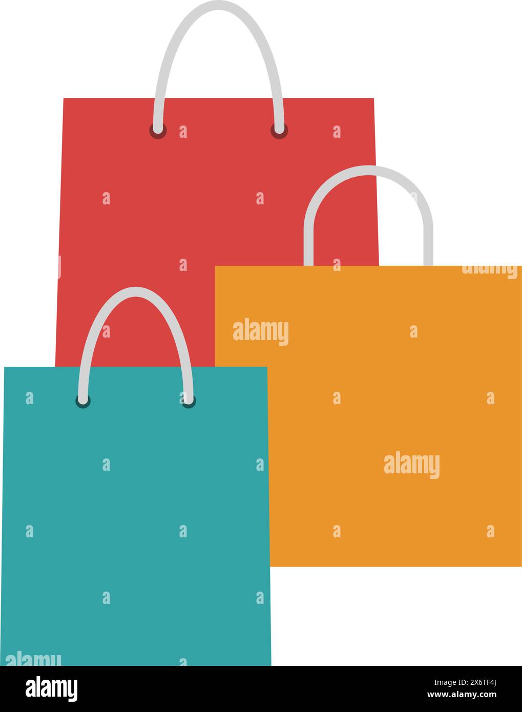 Shopping bags commercial icon hi-res stock photography and images - Alamy