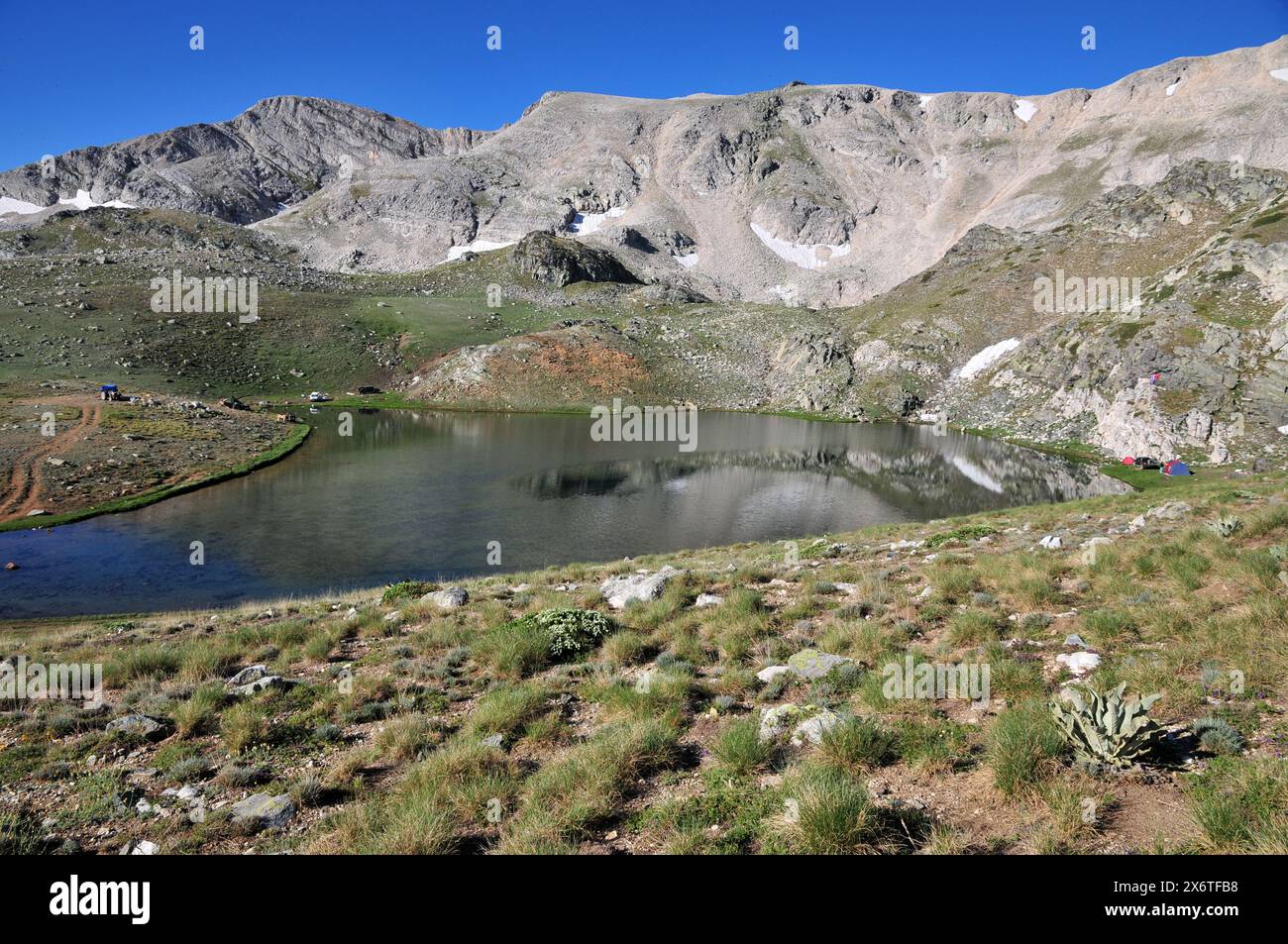 Uludag, located in Bursa, Turkey, is an important tourism spot of the ...