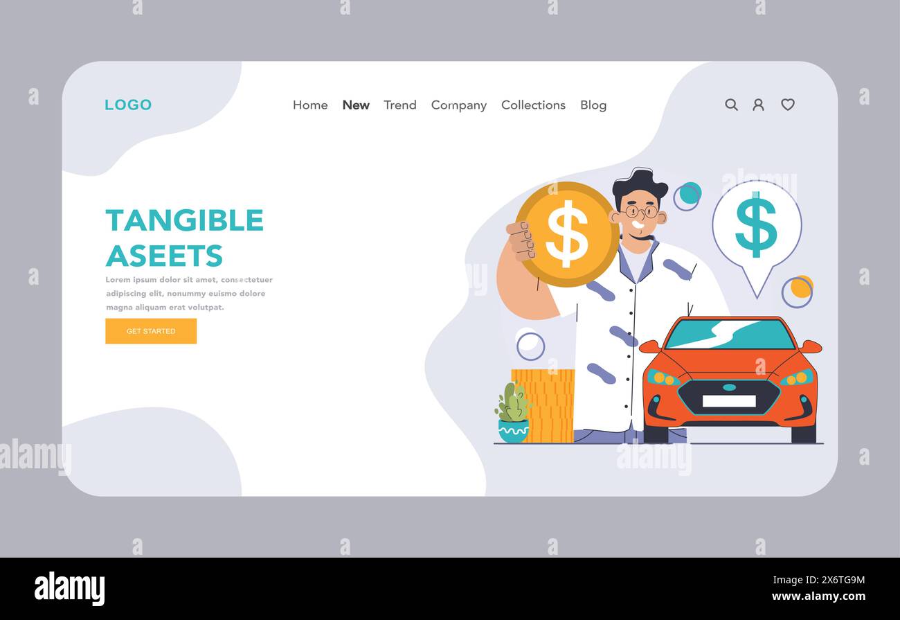 Amortization and depreciation web or landing. Calculating the value for ...