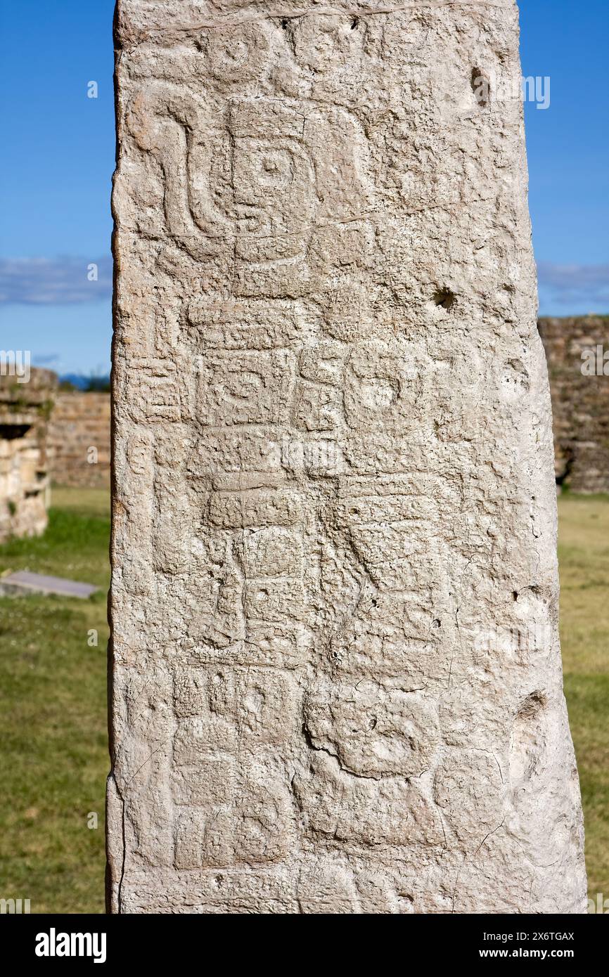 Monte Alban, Oaxaca, Mexico. Zapotec Capital Ruins, 300A.D.-700A.D ...