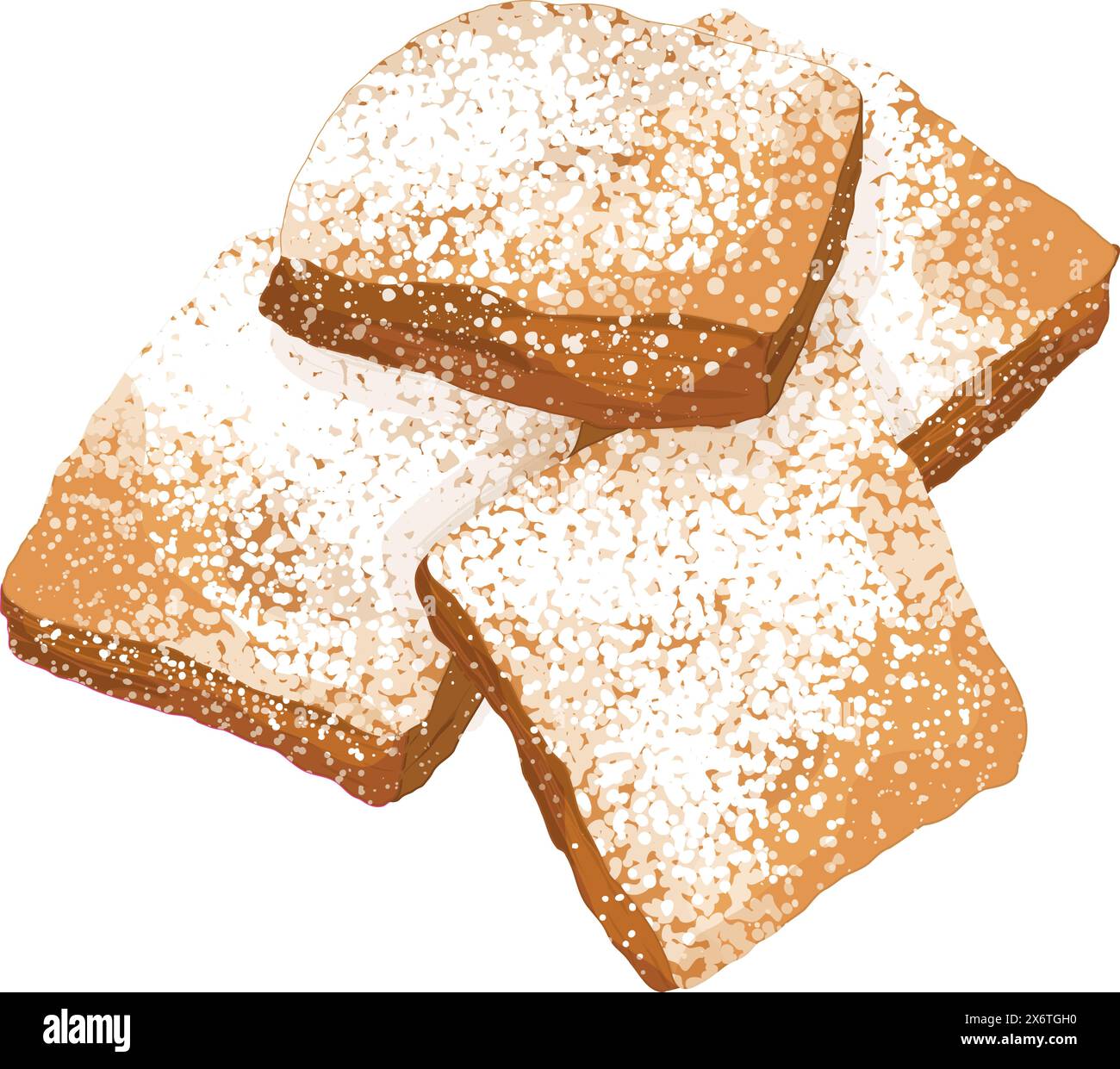 Beignets Stock Vector Images - Alamy