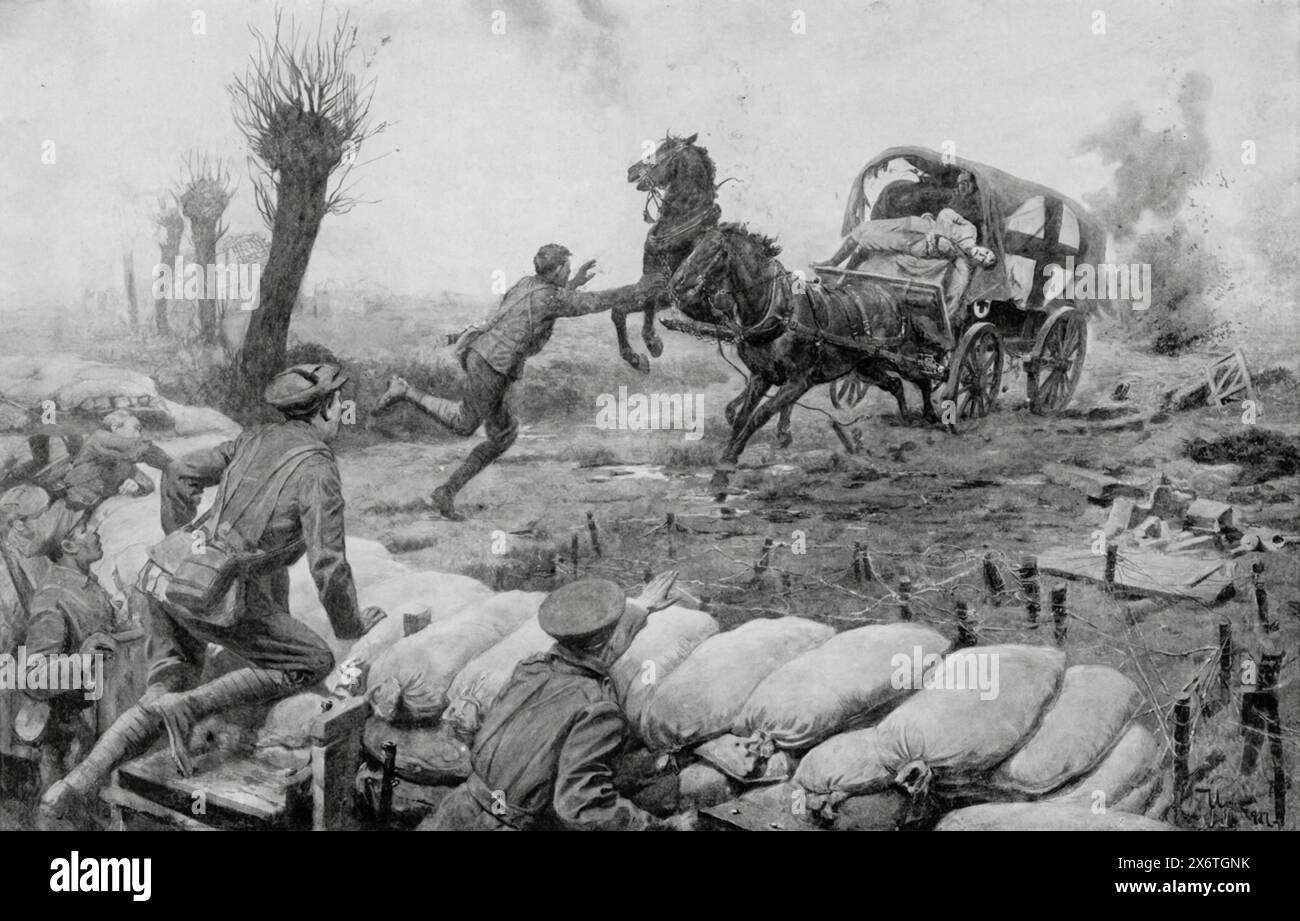 Soldiers leaving the trench hi-res stock photography and images - Alamy