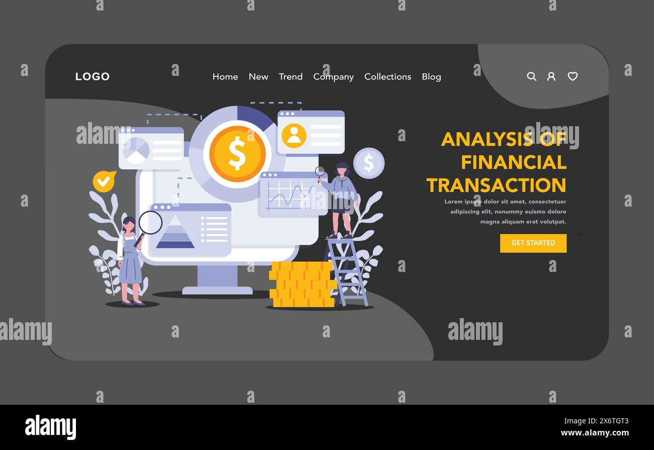 Monetary transaction page Stock Vector Images - Alamy