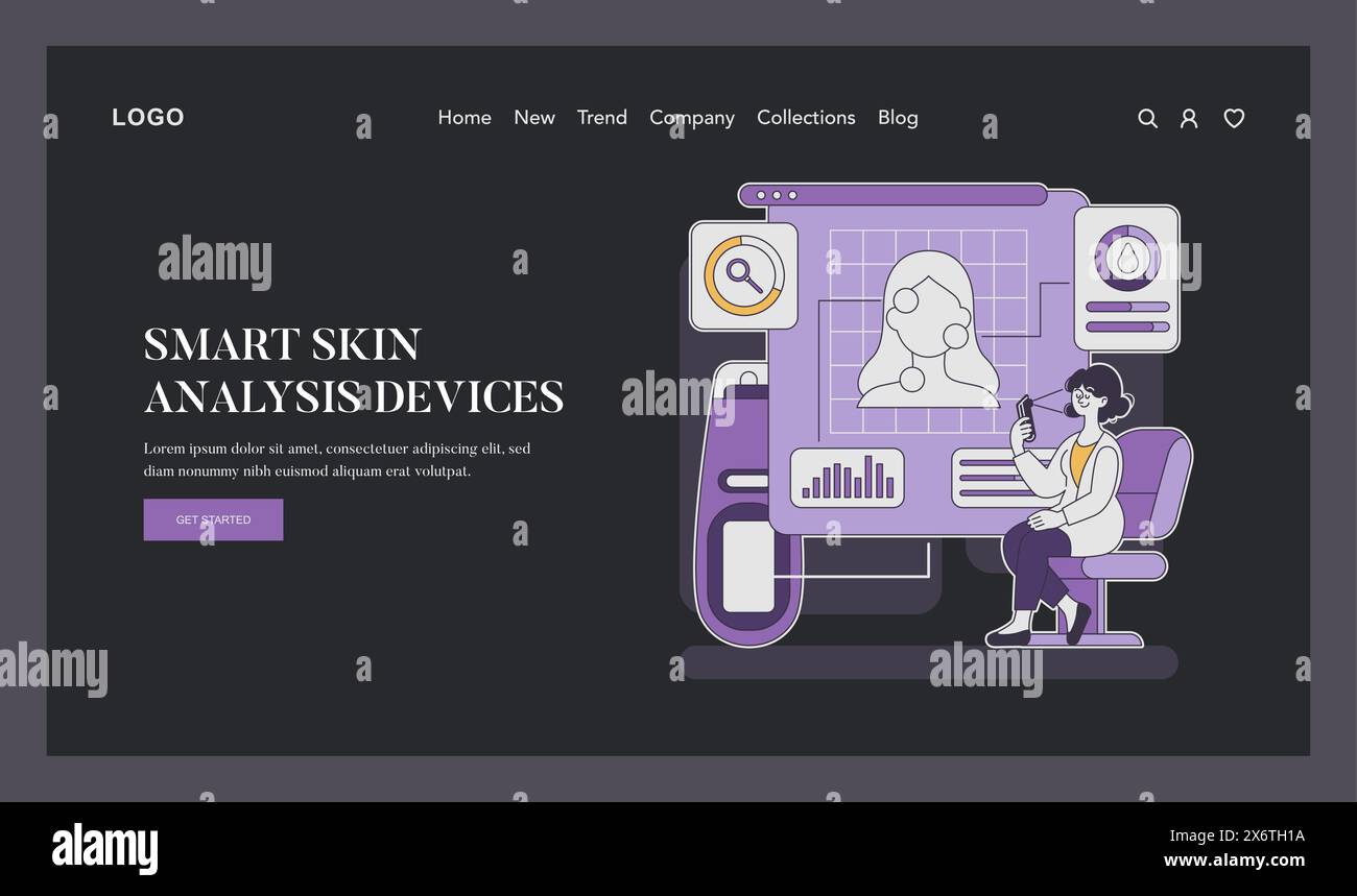 Smart hydration monitor Stock Vector Images - Alamy