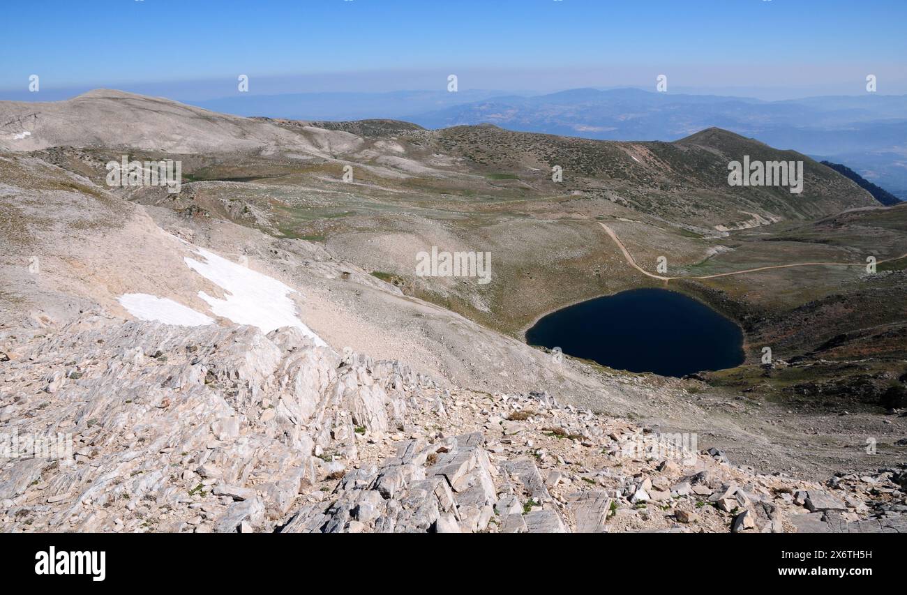 Uludag, located in Bursa, Turkey, is an important tourism spot of the ...
