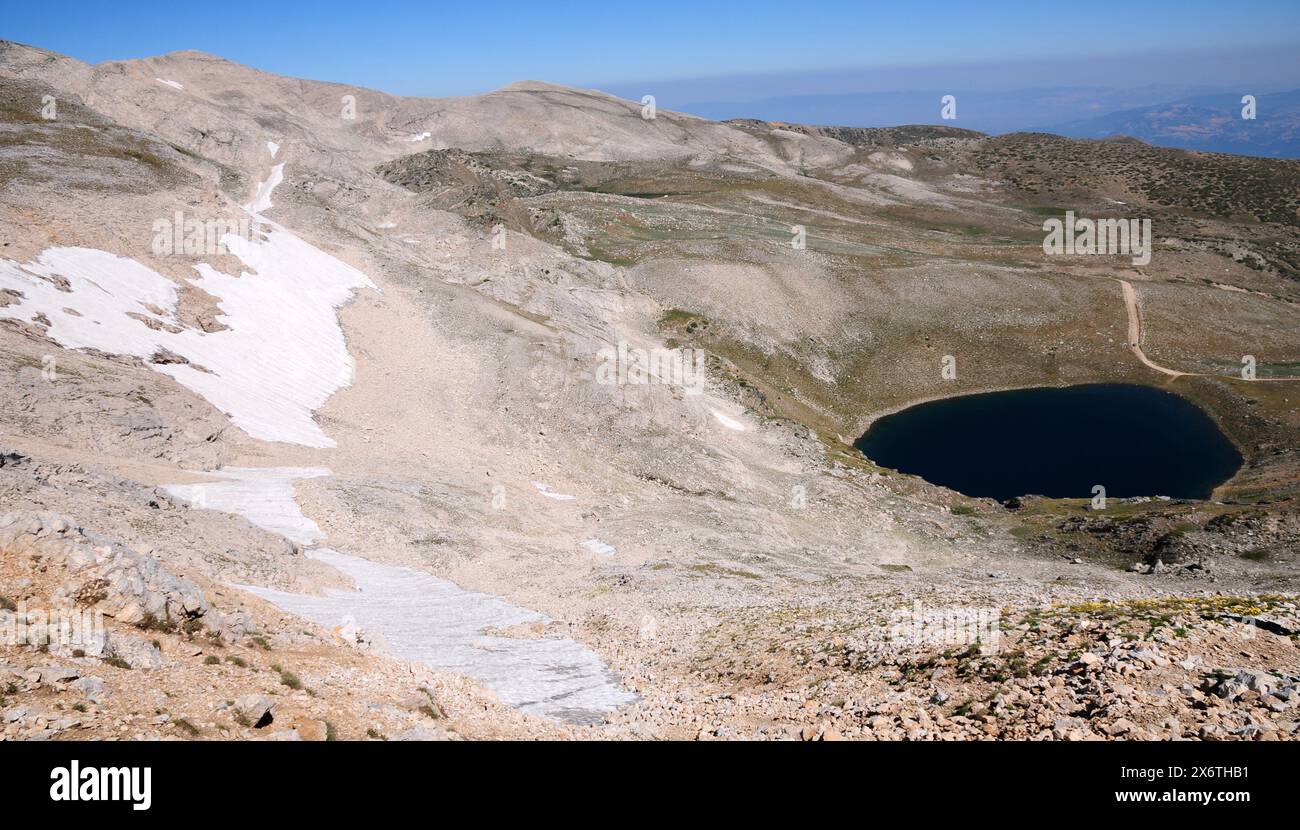 Uludag, located in Bursa, Turkey, is an important tourism spot of the ...